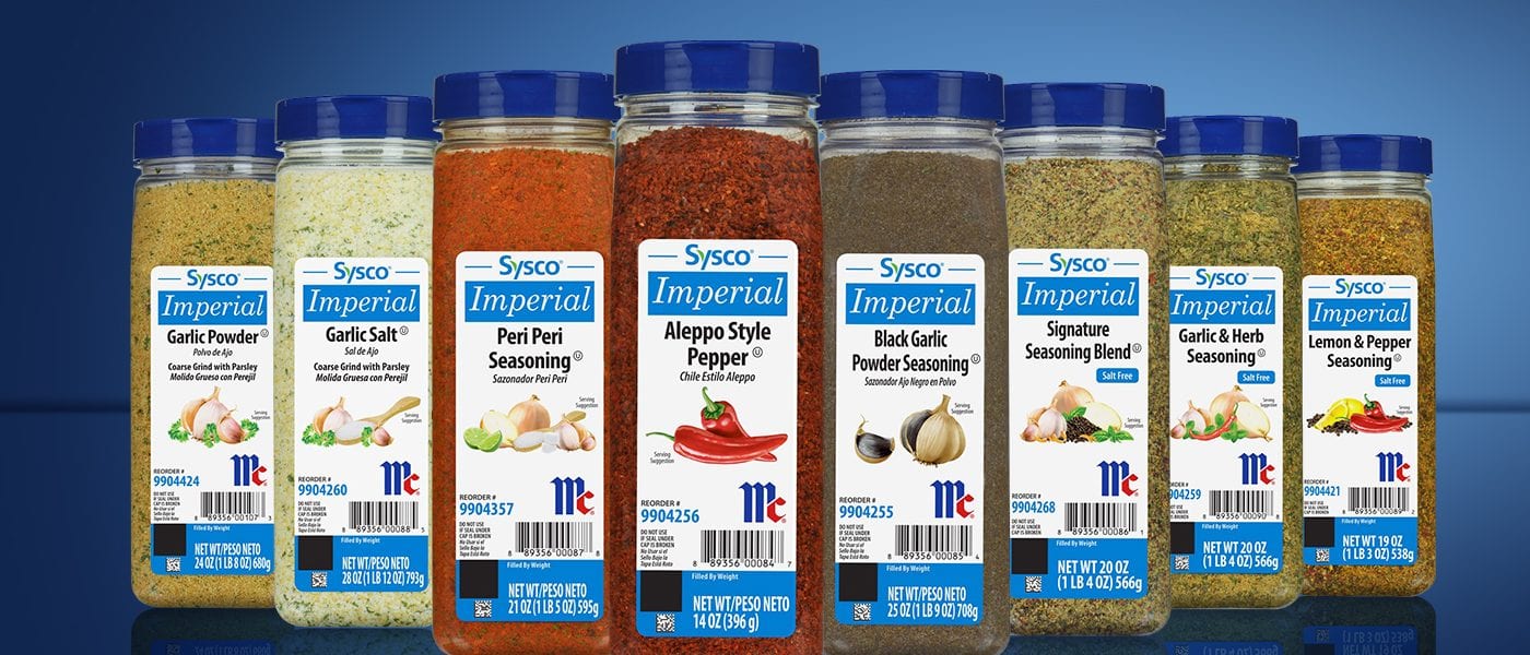 Introducing New Sysco® Imperial McCormick Spices | Sysco Foodie