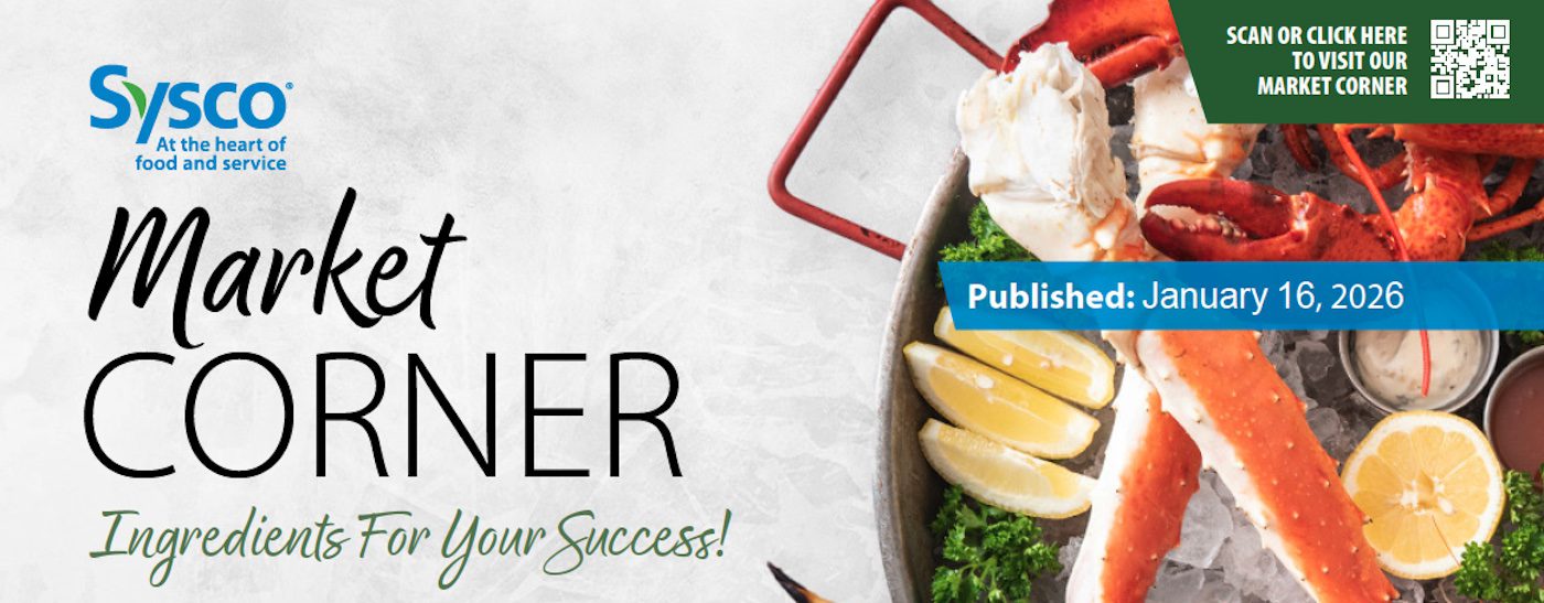 Sysco's Market Corner January 16, 2026 | Sysco Foodie